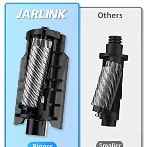 JARLINK Electric Pencil Sharpener, Heavy Duty Pencil Sharpener for 6-12mm Colored Pencils, Auto Stop, Fast Sharpen in 3s, 8000 Sharpening Times, Ideal for School, Classroom, Teacher Supplies, Black