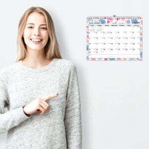 CRANBURY Small Wall Calendar 2023 - (Floral) Use 8.5x11 Calendar 2023 as Desk Calendar or Hanging Calendar 8.5 x 11, Gorgeous Flower Designs, Includes Stickers