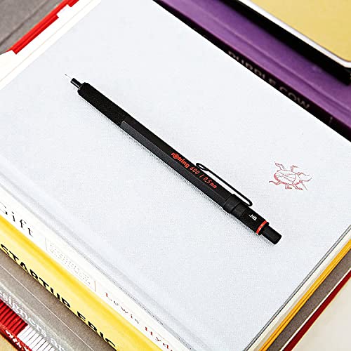 rOtring 1904444 600 Mechanical Pencil, 0.5 mm, Black Barrel