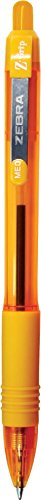 Zebra Pen Z-Grip Retractable Ballpoint Pen, Medium Point, 1.0mm, Assorted Fashion Colors - 24 Pieces (Packaging may vary)