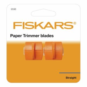 fiskars personal paper trimmer replacement blades-2pk