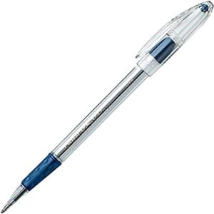 Pentel RSVP medium point pens - ballpoint - 1.0mm - 12 Pack Of 6 Blue And 6 Black Ink Pens