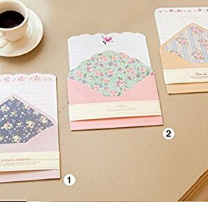 SCStyle 32 Cute Kawaii Lovely Special Design Writing Stationery Paper with 16 Envelope - 32 Letter paper (7.1x5.2 inch) by SCStyle