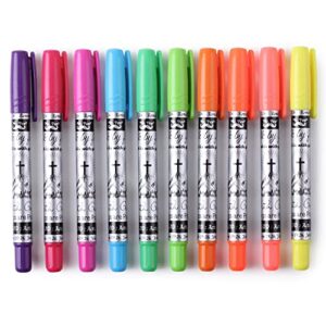 mr. pen- bible highlighters, 10 pack, bible gel highlighter, gel highlighters, bible highlighters no bleed, bible markers, no bleed highlighters, bible highlighter no bleed through