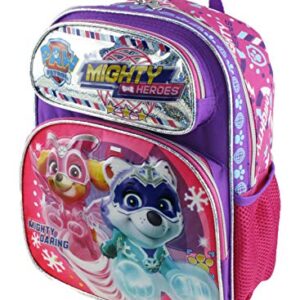 Paw Patrol - Mighty Pups 12" Deluxe Toddler Size Backpack - Super Hero Puppies - A18999