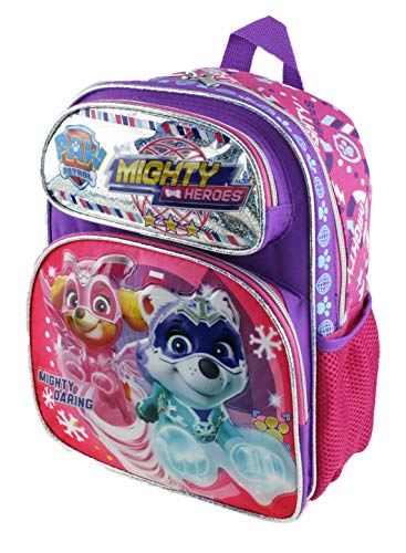 Paw Patrol - Mighty Pups 12" Deluxe Toddler Size Backpack - Super Hero Puppies - A18999