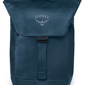 Osprey Transporter Flap Laptop Backpack, Venturi Blue