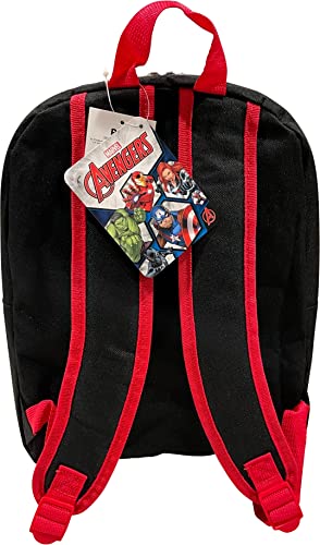 Ruz Avengers Boy's 15" Backpack (Black-Red)