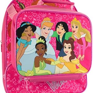 Disney Kids Backpack and Lunchbag Set Pink Princesses'