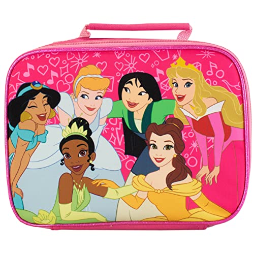 Disney Kids Backpack and Lunchbag Set Pink Princesses'