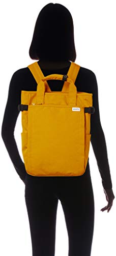 anello GRANDE(アネロ グランデ) Women 10 Pockets 2-Way Tote Backpack, Mustard