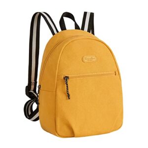 Travelon Coastal RFID Blocking Small Backpack, Sunflower, One Size