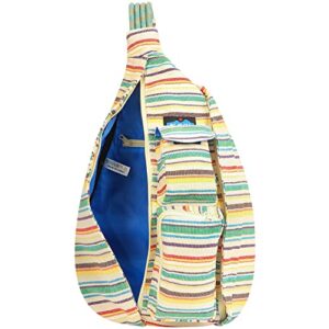 KAVU Interwoven Rope Bag Sling Crossbody Backpack - Prism Stripe