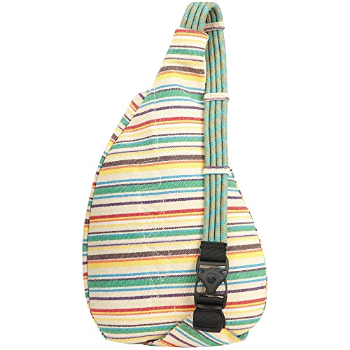 KAVU Interwoven Rope Bag Sling Crossbody Backpack - Prism Stripe