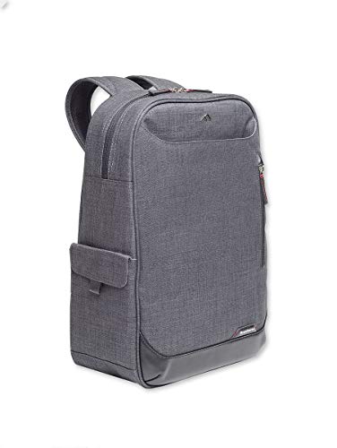 Brenthaven Collins Backpack Fits 15 Inch Laptop for School and Office Use– Durable, Protection from Impact and Compression (Convertible Tote-Gray)