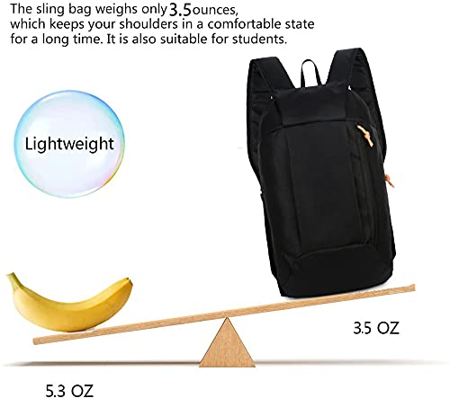 WTSHOPME Mini Backpack Hiking Small Bookbag 10L Lightweight Daypack Multipurpose for Kids Women Men