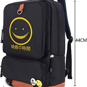 Roffatide Anime Assassination Classroom Backpack Koro Sensei Printed Book Bag Laptop School Bag