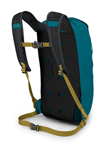 Osprey Daylite Cinch Daypack, Deep Peyto Green/Tunnel Vision