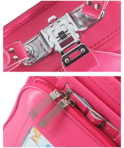 randoseru backpack ransel automatic janpanese school bag for kids PU leather waterpoof