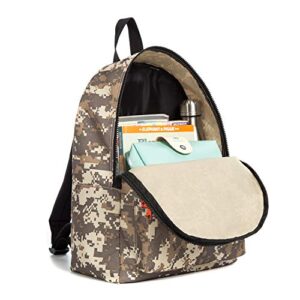 CAIWEI US Army Camo Children's backpack (Snow camouflage)