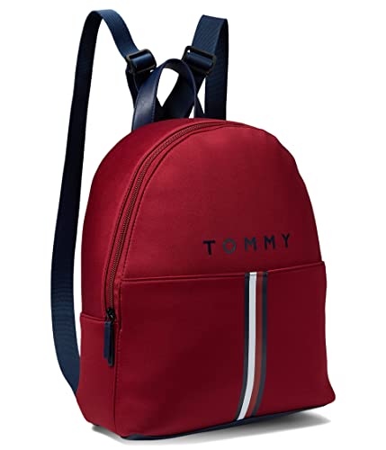 Tommy Hilfiger Mariah II Medium Dome Backpack Neoprene Rouge One Size