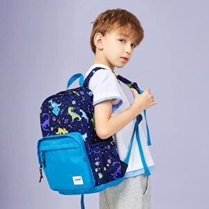 Lounwee Kids Backpack for Boys Girls: Cute Waterproof Dinosaur Toddler Bookbag for Preschool Kindergarten Daycare