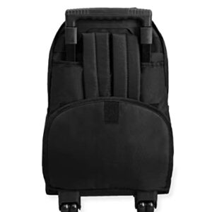 Everest Wheeled Backpack, Black, One Size