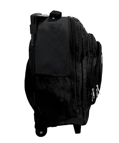 Everest Wheeled Backpack, Black, One Size