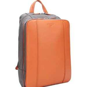 Fedon 1919 - Dimon - Men's laptop backpack 15" - MZ1930001 (Orange)