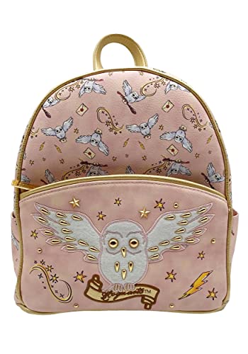 Danielle Nicole X Harry Potter Magical Hedwig Mini Backpack - Fashion Cosplay Disneybound Cute Bags, Multicolor (DMDB0246)