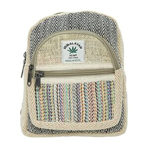 Small hemp backpack, himalayan hemp backpack, festival backpack, hiking backpack