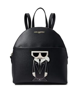 karl lagerfeld paris maybelle backpack black/black multi one size