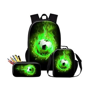 dispalang soccer backpack for teen boys sport thermal cooler bag children