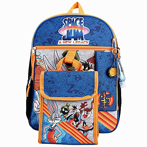 Space Jam 5pc Backpack and Lunchbag Set