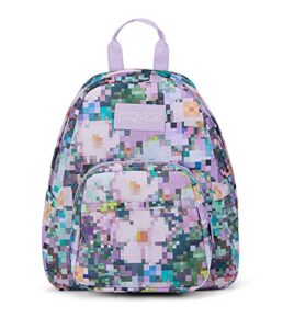 jansport js00tdh691v half pint 8 bit floral