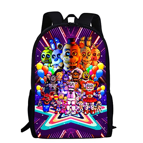 MOSKUTZ 3D Print Anime Backpacks Cartoon Game Backpack Fashion Anime Backpack Game Travel Bags 17 Inch A