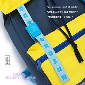 Call Me Your Name Backpack Unisex Rucksack Shoulder Bag Yellow Blue New