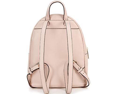 Michael Kors Abbey Medium Pebbled Leather Backpack - Soft Pink