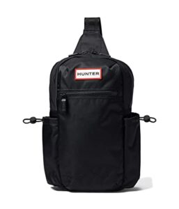 hunter nylon rider one shoulder black one size