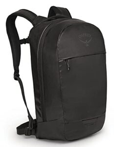 osprey transporter panel loader laptop backpack, black