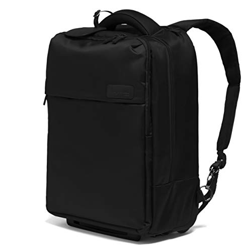 Lipault Wheeled Computer Backpack, Black, One Size