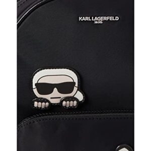 Karl Lagerfeld Paris Khloe Backpack Black Patch One Size