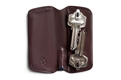 Bellroy Leather Key Cover Plus (Max. 8 keys) - Deep Plum