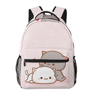 ganiokar cartoon graphic print backpack – lightweight school bookbag, travel package, multifunctional backpack,color1, 16in*11.5in*8in