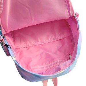 Suerico School Backpack for Girls,Lightweight Durable School Bags Waterproof Bookbag for Students (Sky Blue)