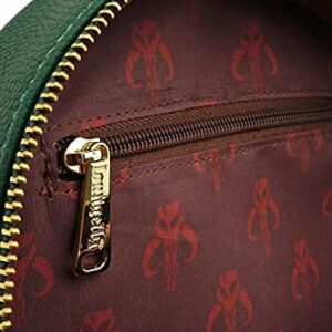 Loungefly Star Wars Boba Fett Faux Leather Mini Backpack Standard