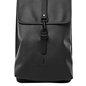 Rains Waterproof Rucksack Backpack - Black