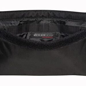 Abscent The Banker Bag Reusable Odor-Absorbing Pouch, Black