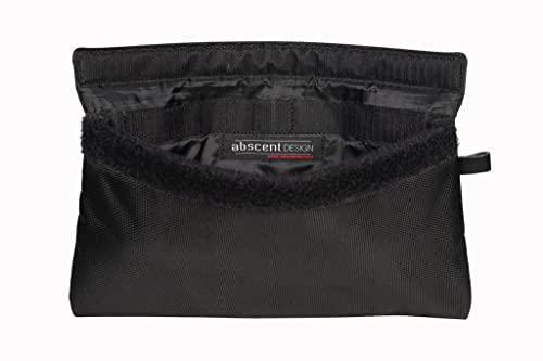 Abscent The Banker Bag Reusable Odor-Absorbing Pouch, Black