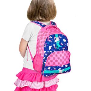 Stephen Joseph girls All Over Print Backpack, Rainbow Kid s Backpack, Rainbow, One Size US